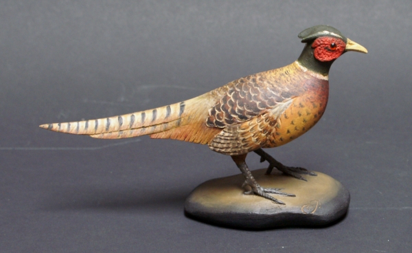 Frank Finney Carving Pheasant - Door Stops, Doorstops, Americana ...