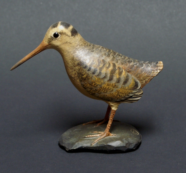 Frank Finney Carving Woodcock - Door Stops, Doorstops, Americana ...