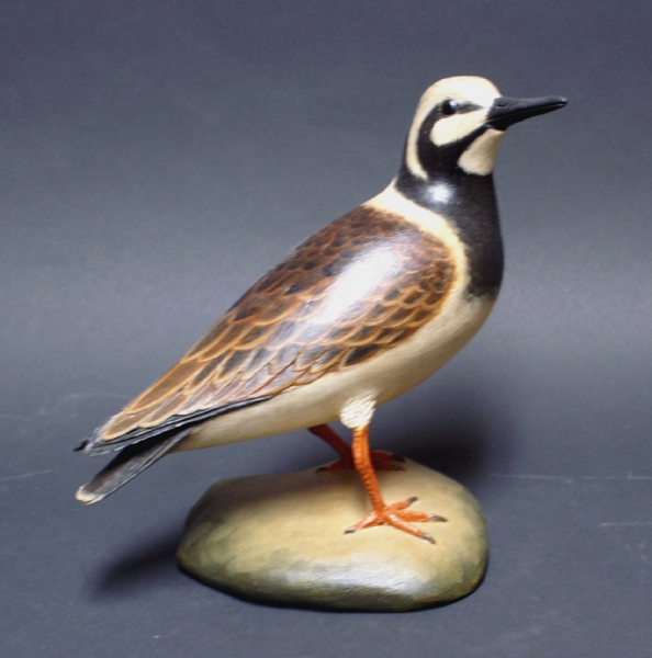 Frank Finney Carving Ruddy Turnstone - Door Stops, Doorstops, Americana ...